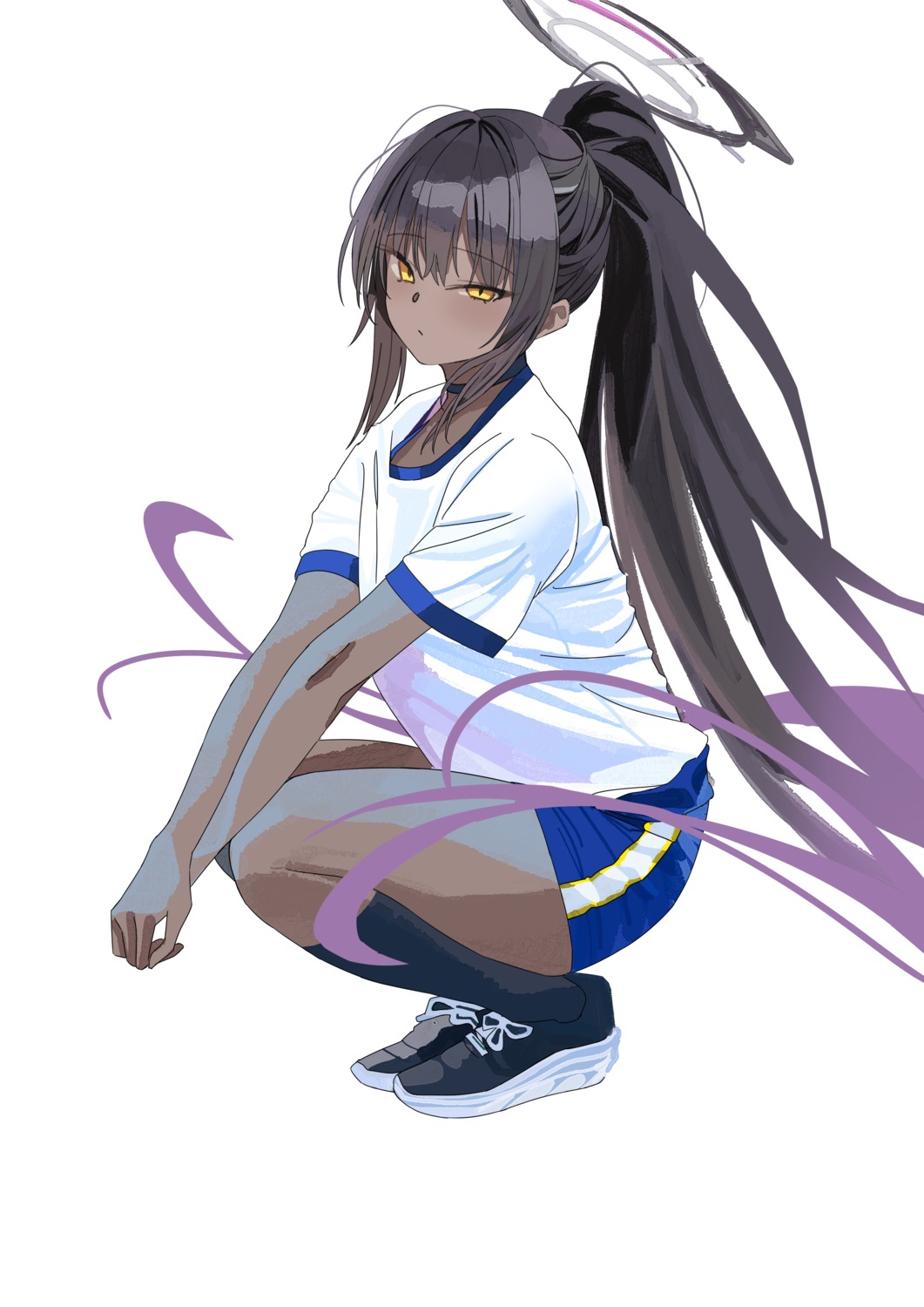 tnr (horiko1525) blue archive kakudate karin gym uniform halo | #1111438 | yande.re